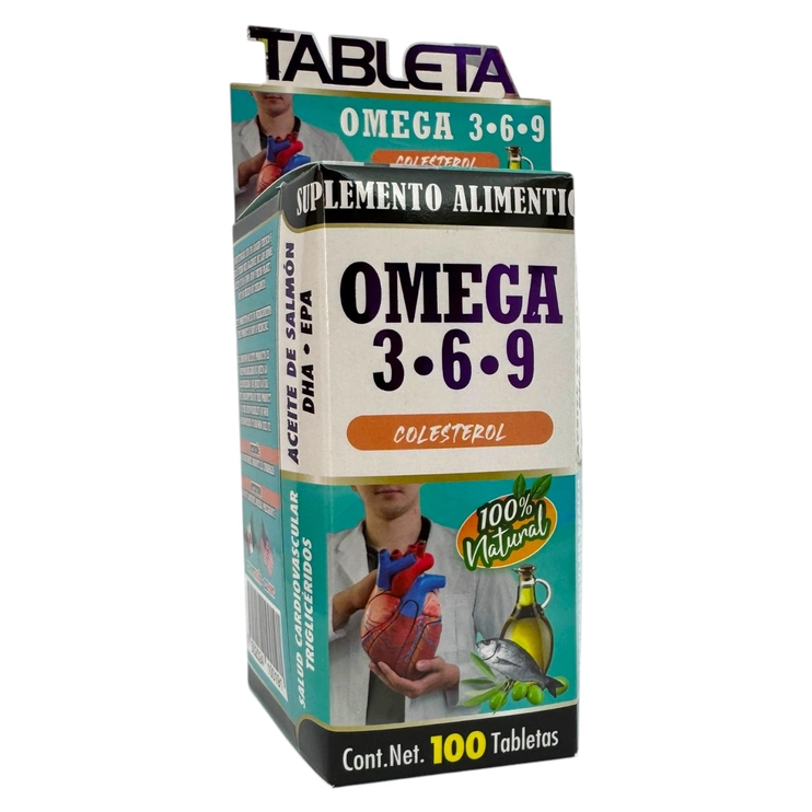 Omega 3-6-9 100 tabletas